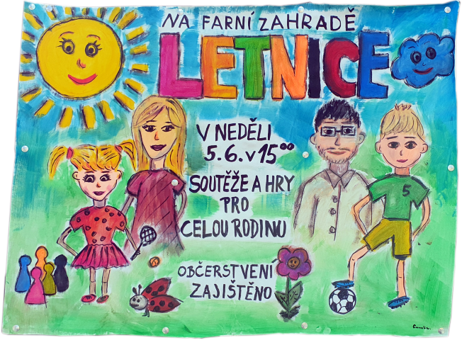 LETNICE na farní zahradě 5. 6. 2022 - Farnost Velká Bíteš